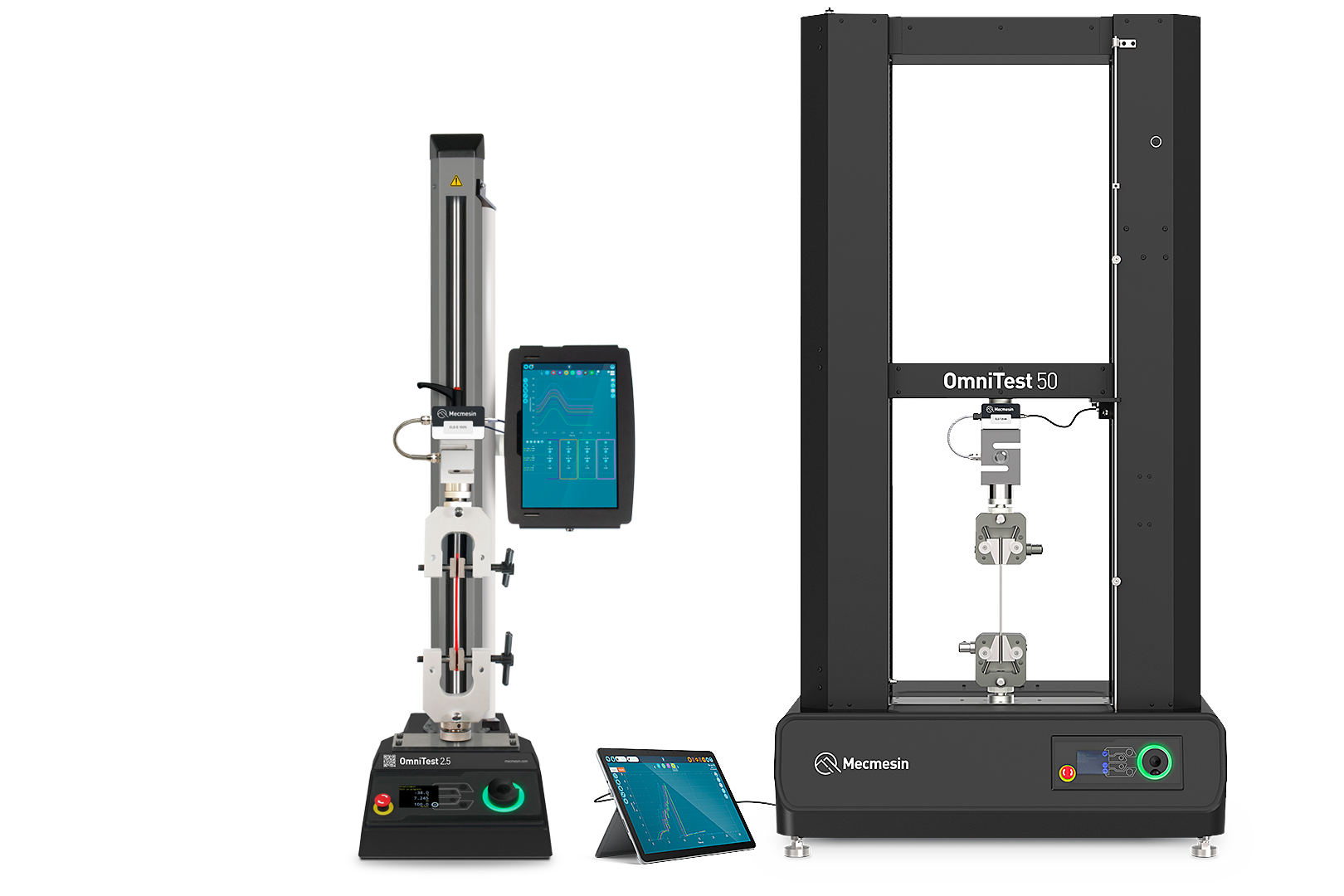 OmniTest 0.5/1/2.5 Universal testing machine - Mecmesin OmniTest 0.5/1/2.5 Universal testing machine - Mecmesin